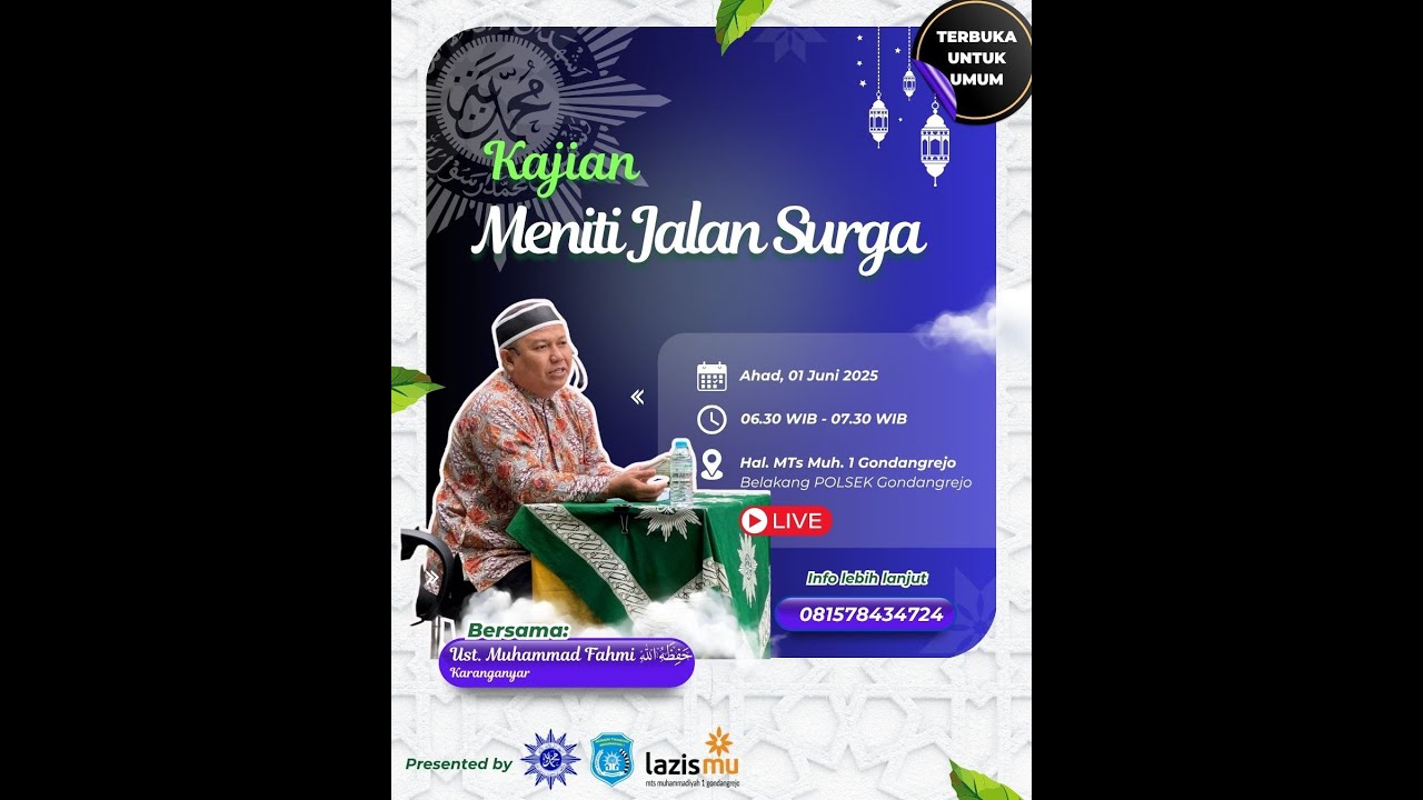 MJS01062025 Ust Muhammad Fahmi (Karanganyar) - YouTube
