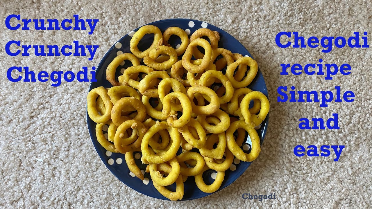 chegodi recipe - chakodi crunchy crunchy - YouTube