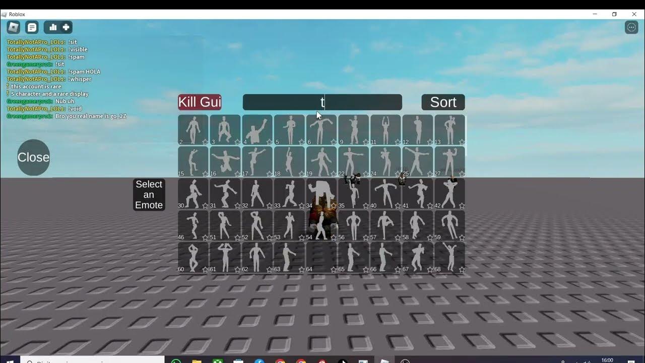 Roblox Free emotes script | FE WORKING 2024 100% DIRECT LINK - YouTube