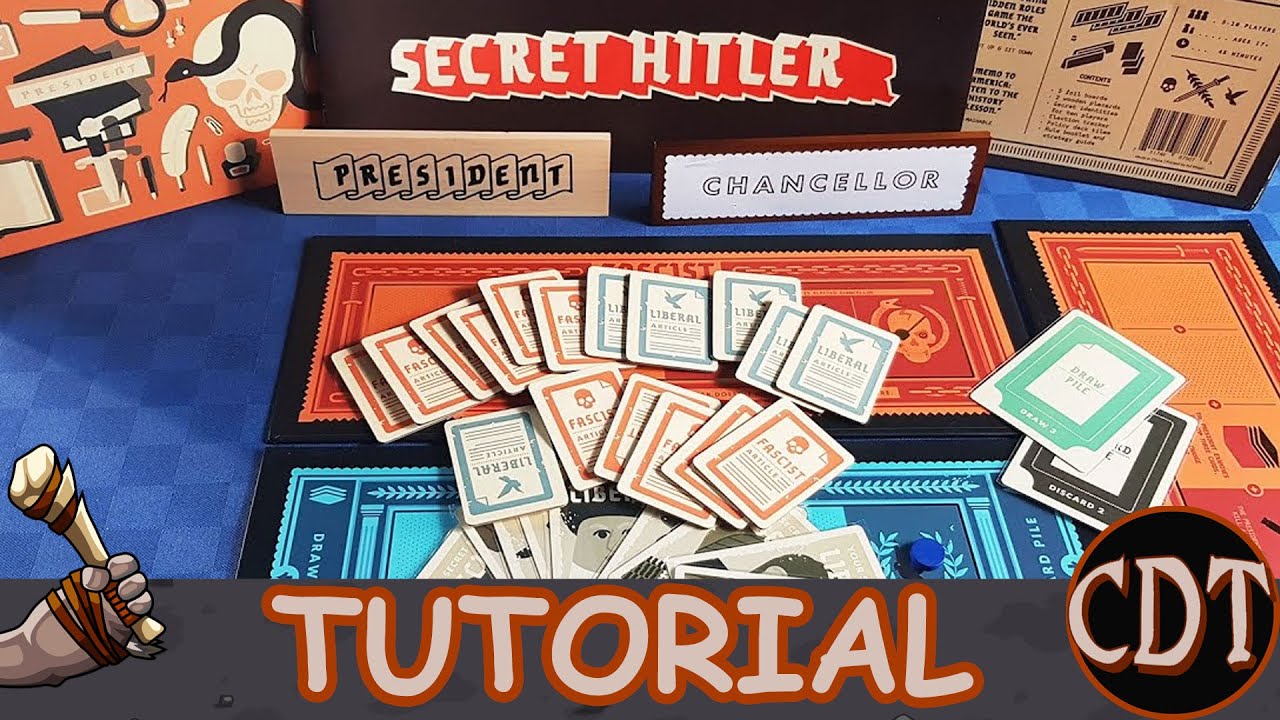 SECRET HITLER - VIDEOTUTORIAL GIOCHI DA TAVOLO - YouTube
