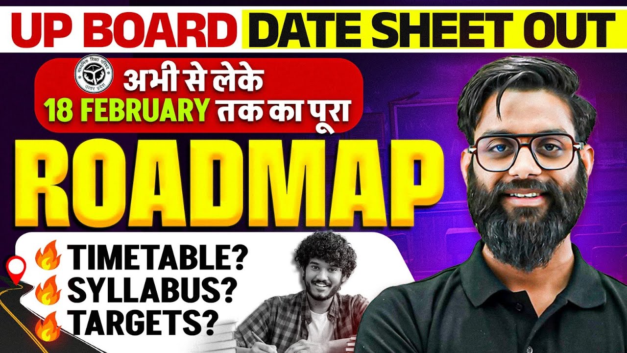 UP Board Date Sheet Out | Complete Strategy till Board Exam 2026 ...