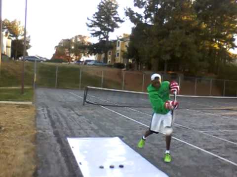 EZ Puck Hockey Shooting Pad - Slapshots Only - YouTube