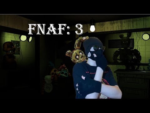 Playing all Fnaf games: Fnaf 3 - YouTube