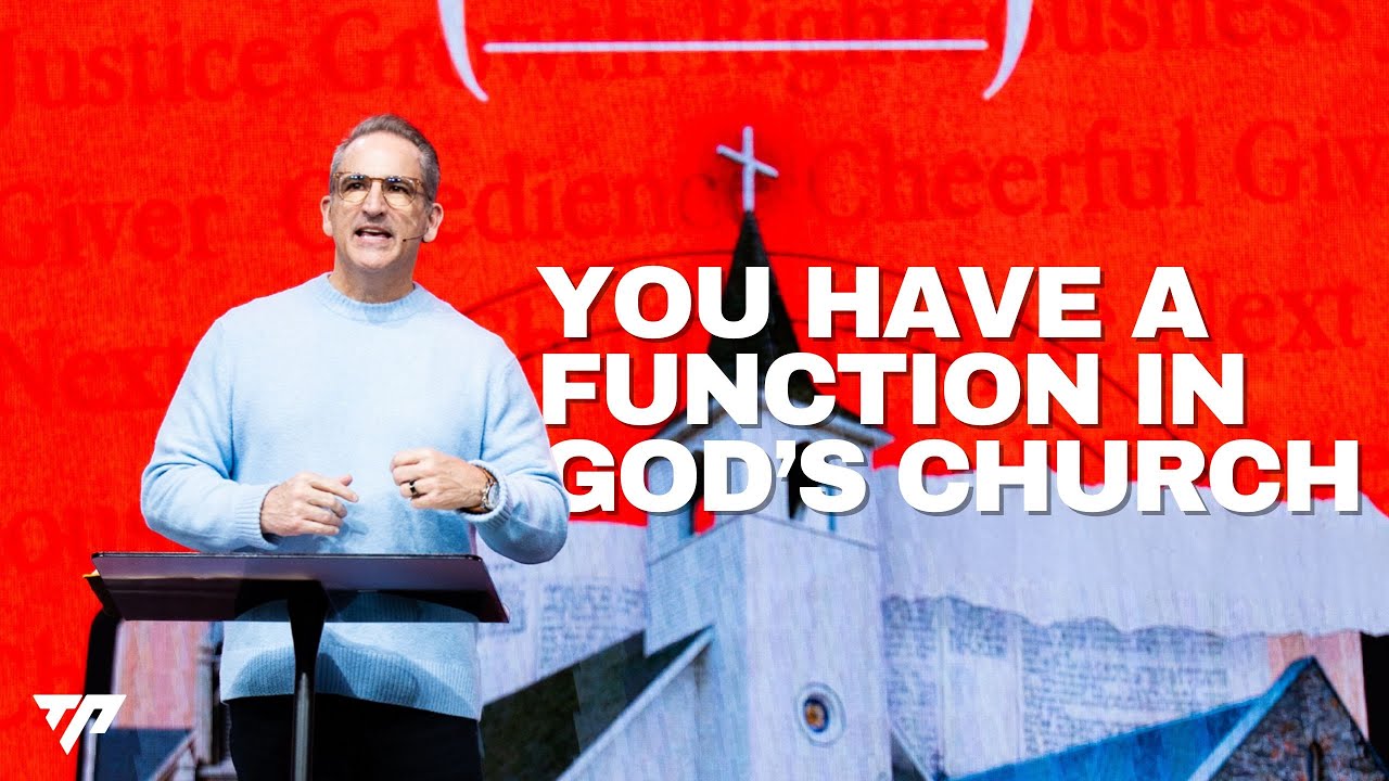 You Have a Function In God's Church | Pastor Michael Turner - YouTube