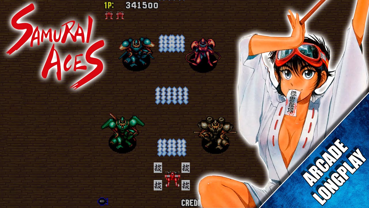 Samurai Aces (Arcade) 【Longplay】 - YouTube