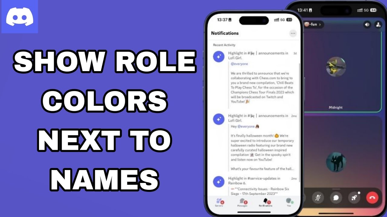 How To Show Role Colors Next To Names On Discord App - YouTube