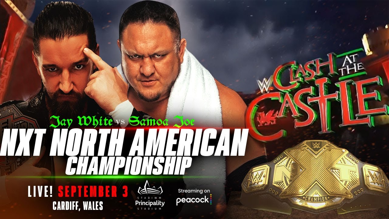 WWE2K24 | Jay White vs. Samoa Joe | NXT North American Championship ...