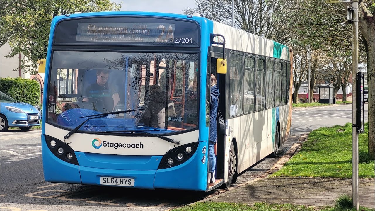 Stagecoach Skegness adl enviro 300 27204 SL64 HYS on a 2a circular at ...
