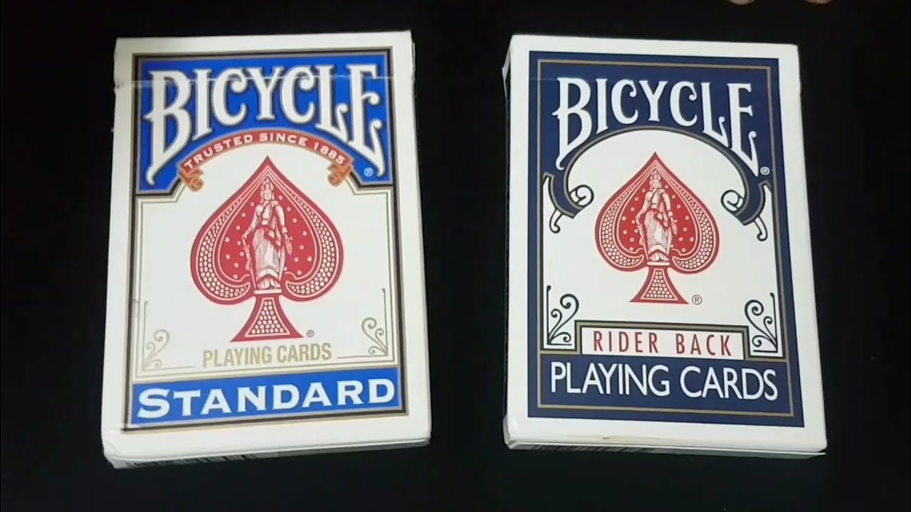 Blue Bicycle Rider Back Playing Cards Unboxing | Tarun Aakash | Tarun's ...