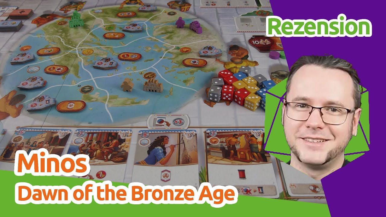 Minos: Anbruch der Bronzezeit / Dawn of the Bronze Age - Brettspiel ...