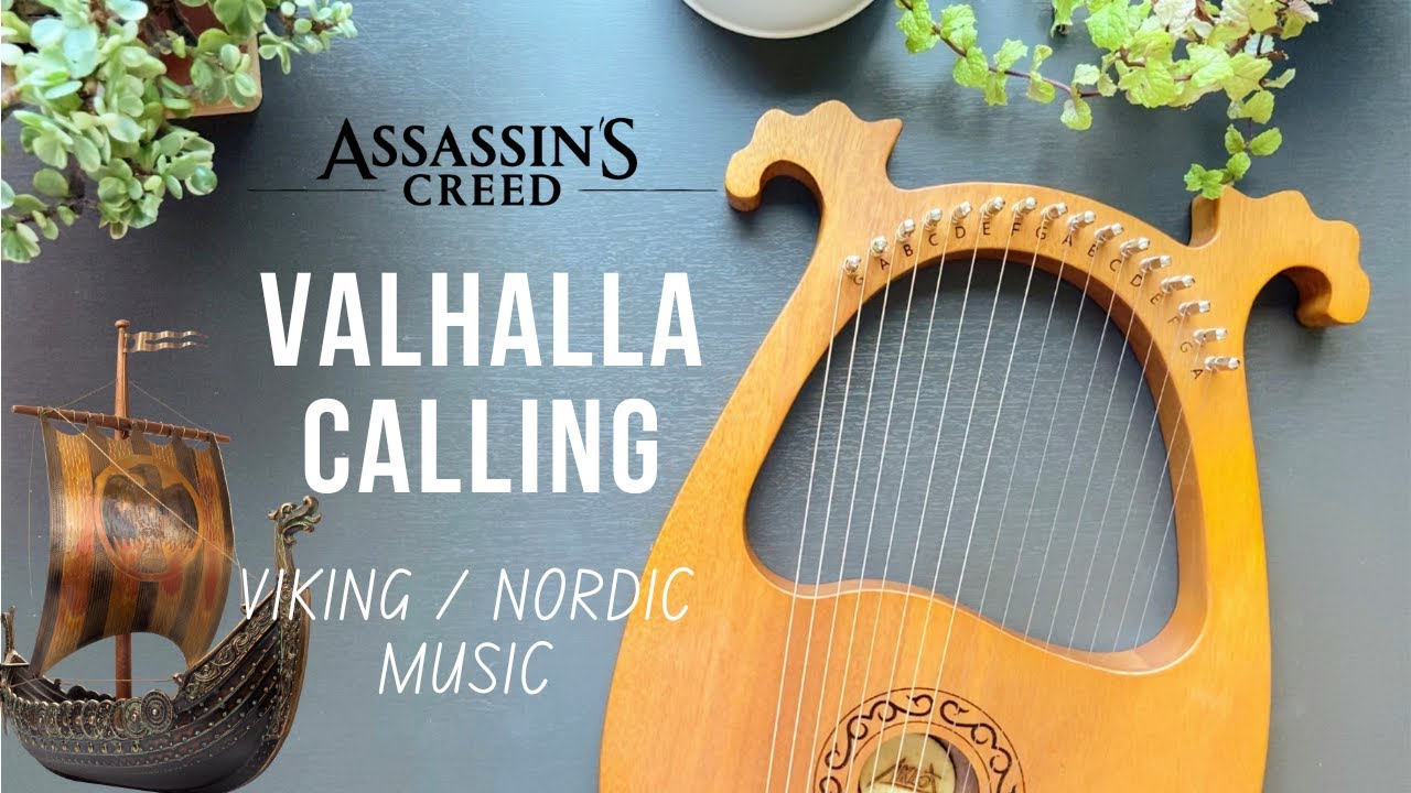 Valhalla Calling (Assassin's Creed) (Viking Nordic Folk) Lyre Harp ...