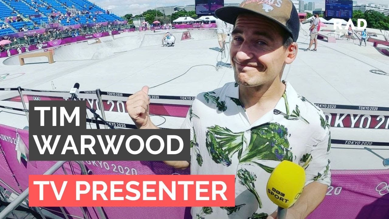 Tim Warwood, ex pro snowboarder to presenter and Famous First Words ...