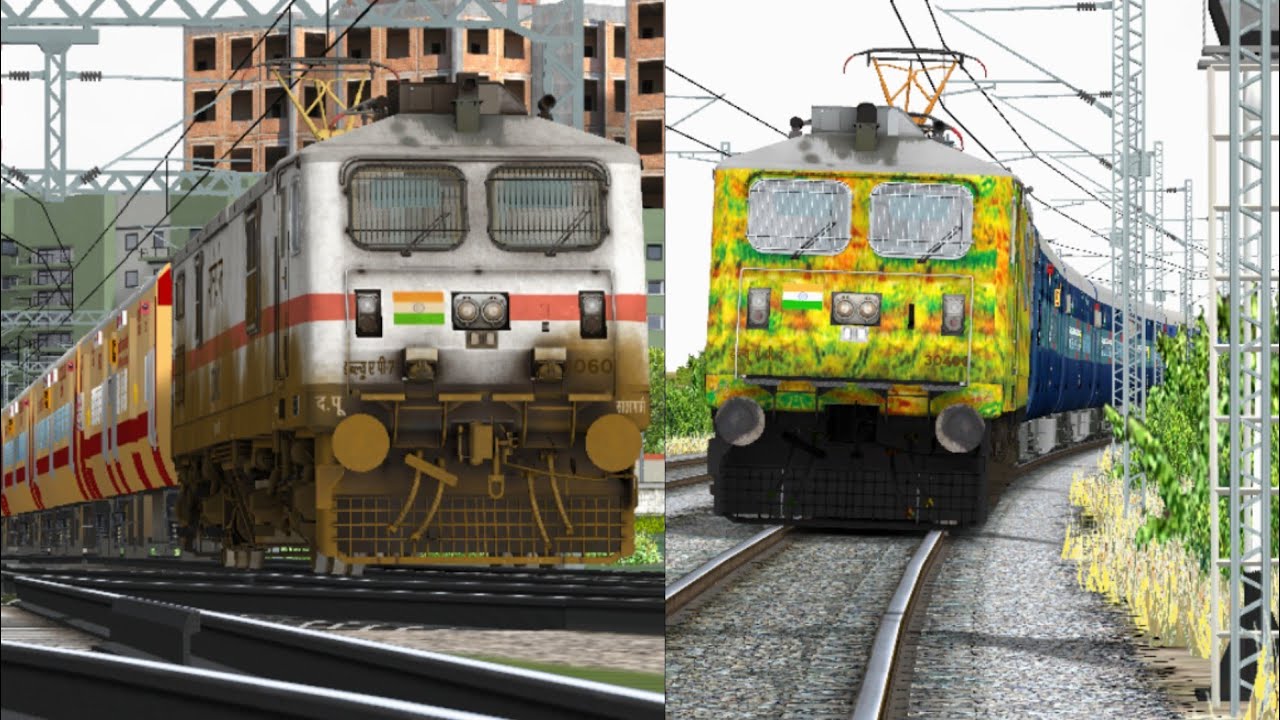 WAP-7 For Open Rails .. !! - YouTube