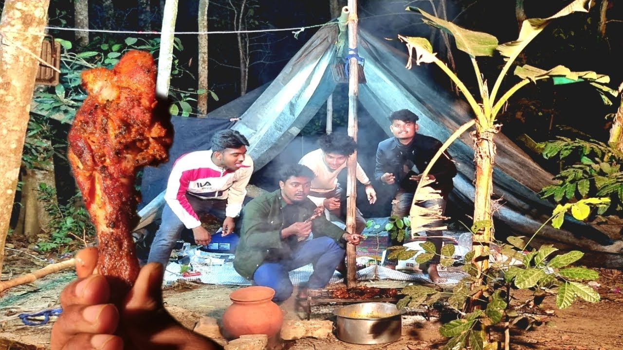 Full Night Picnic In Horror Place || Night Camping In Haunted Place # ...