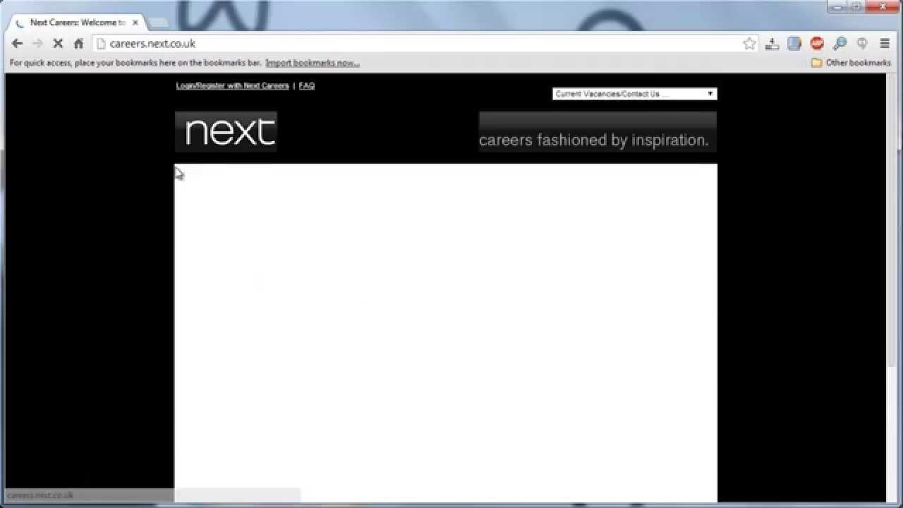 NEXT Job Application Process - YouTube