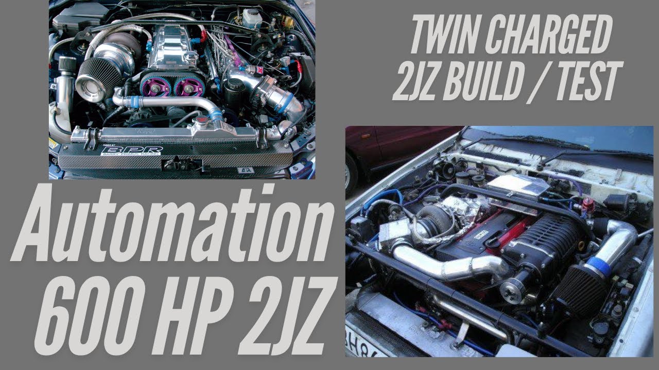 Building a Beast: 2JZ Twin-Charged Engine in Automation for BeamNG ...