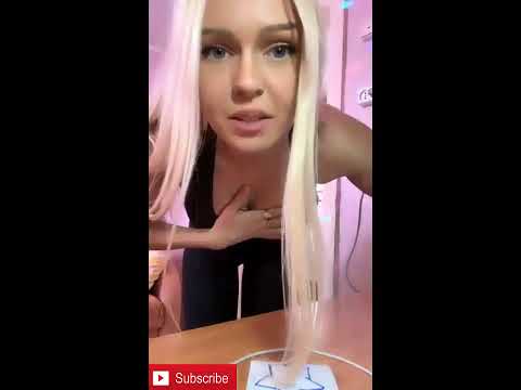 Russian Blonde Girl dance 18+