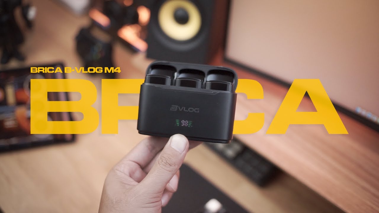 BRICA B-Vlog M4!!! – Cocok Buat Yang cari Mic Wireless Terjangkau - YouTube