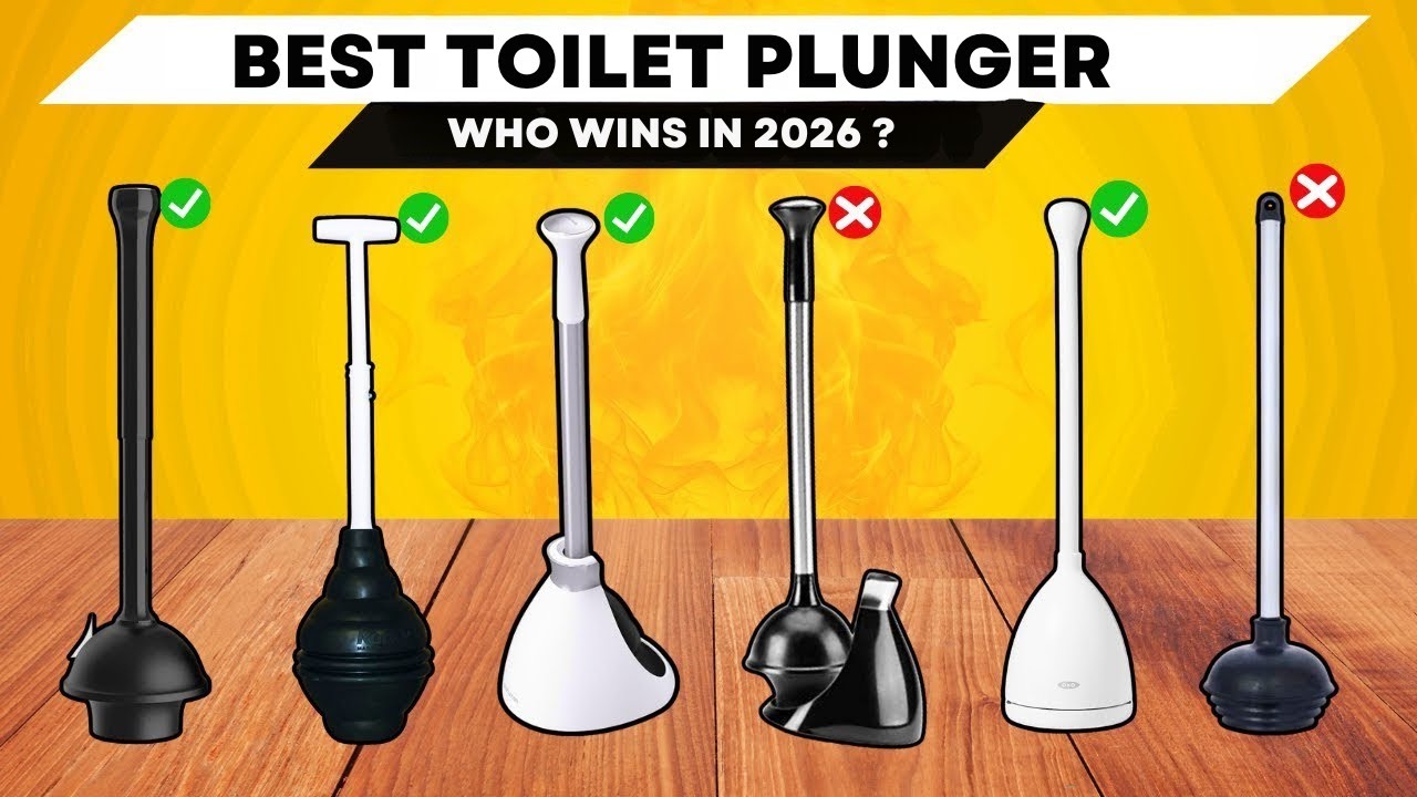 The 6 Best Toilet Plunger of 2026 | Stop the Clog! Best Toilet Plungers ...