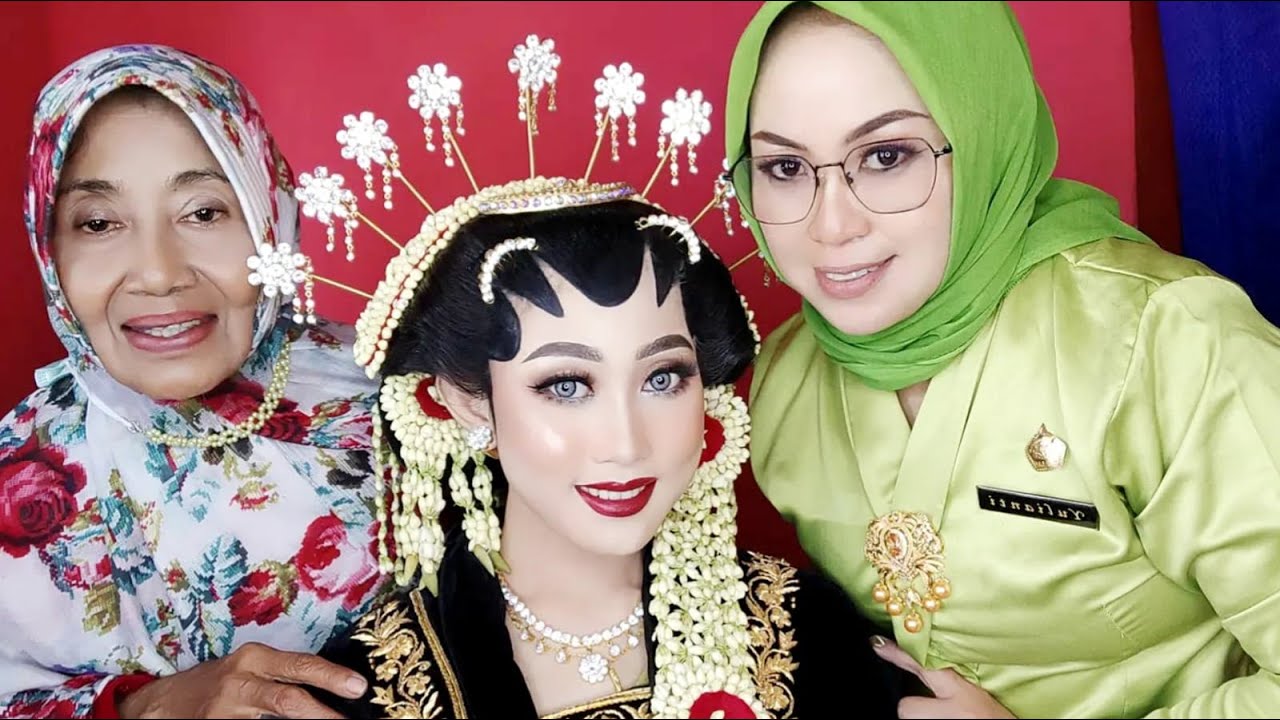 TUTORIAL SANGGUL PENGANTIN JAWA MODERN - YouTube