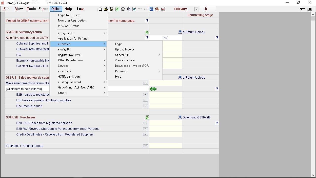 E-invoice Upload procedure & Download PDF | Winman GST - YouTube