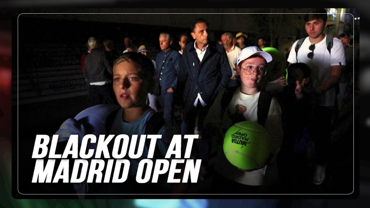 Fans left in dark at Madrid Open | ABS-CBN News - YouTube