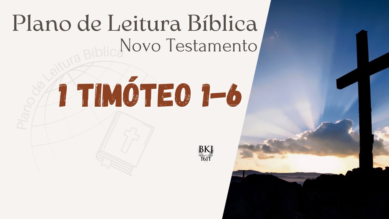 1 Timóteo 1-6 | Leitura Bíblica do Dia 338 - 2023 - YouTube