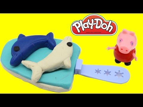 How To Make Play-Doh DOLPHIN ICE CREAM from Play dough playset - Kids ...