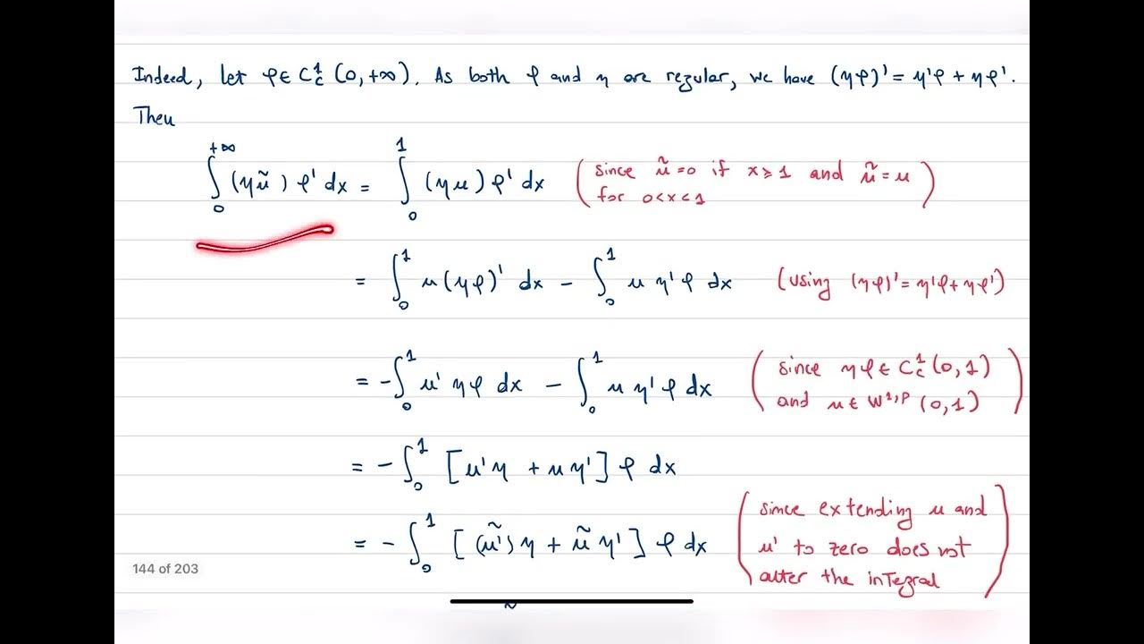 Calculus of Variations 2020/21 | Lesson 8 | Part 2 - YouTube