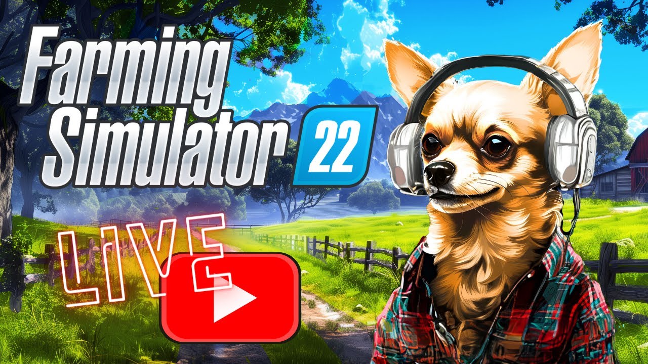 Farming Simulator 22 - Crossplay - LIVE! - YouTube
