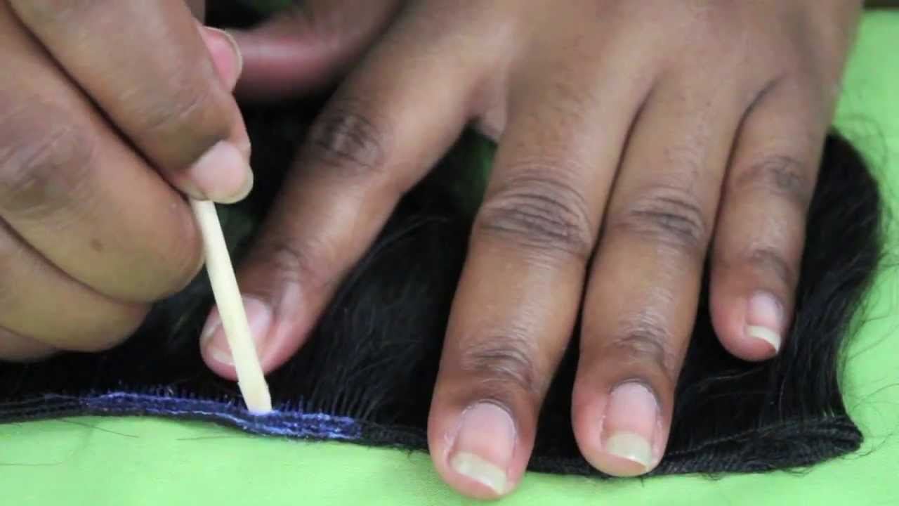 How I make your weave last longer | Sealing wefts - YouTube