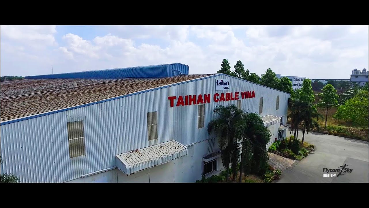 Flycam quay Nhà máy Tai Han Hàn Quốc tại Đồng Nai - YouTube