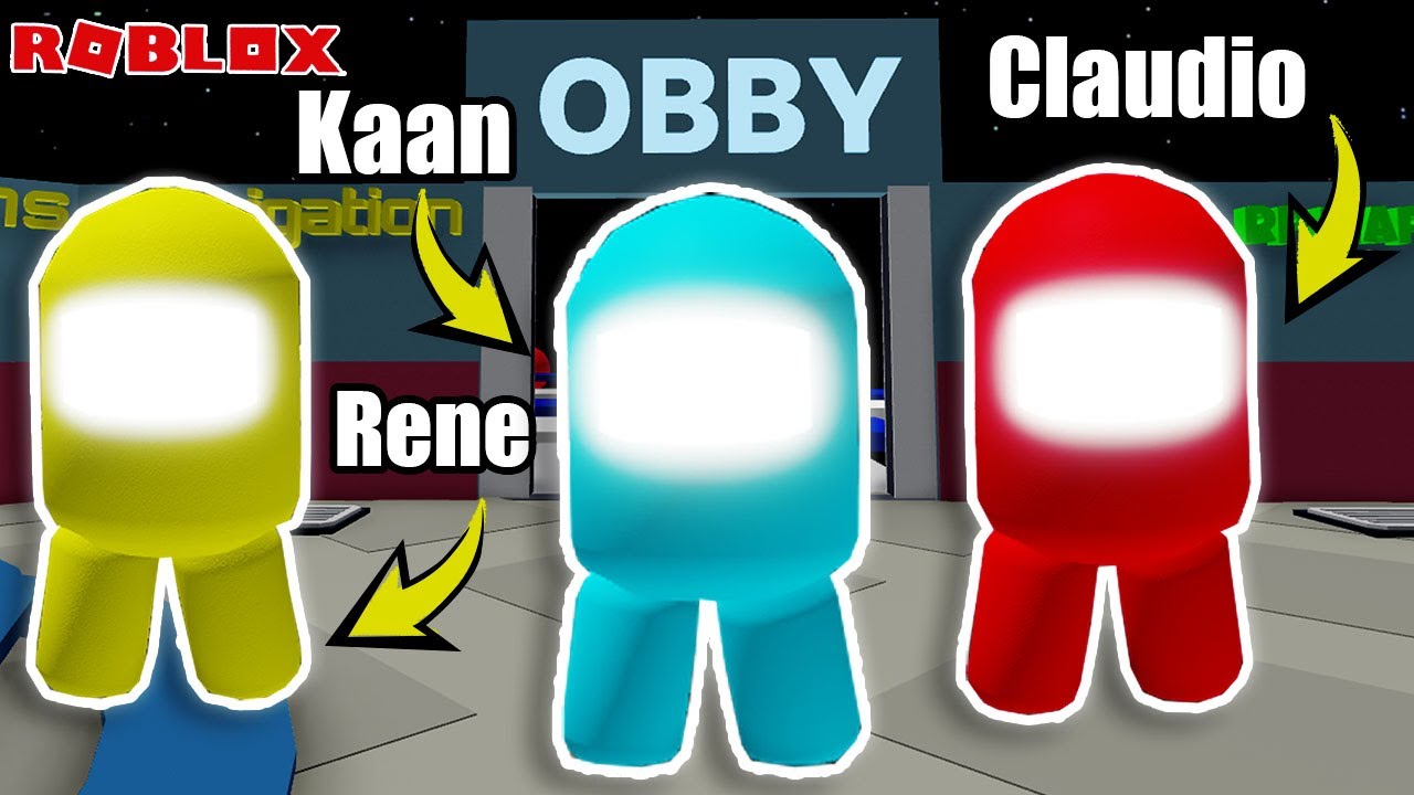 1. MAL OBBY MIT RENE & CLAUDIO ZOCKEN! Aus Among Us entkommen! [Roblox ...