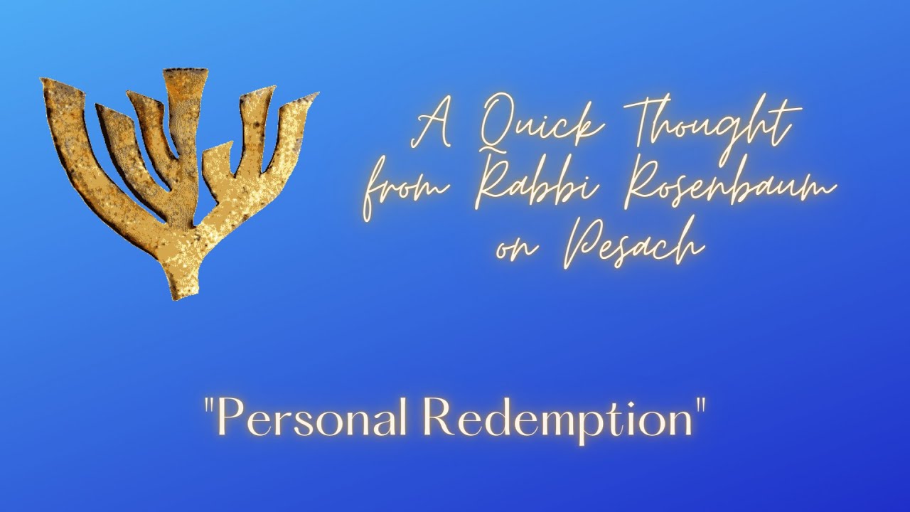 Personal Redemption - YouTube