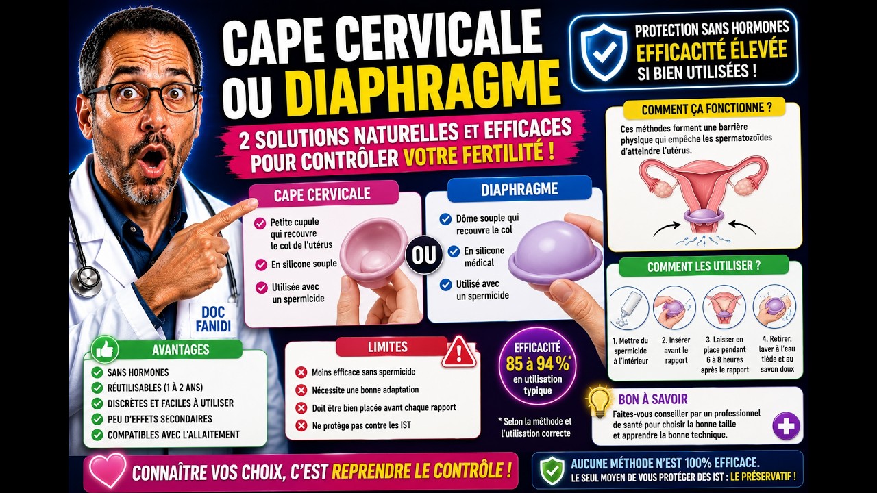 Cape cervicale ou diaphragme ? - YouTube