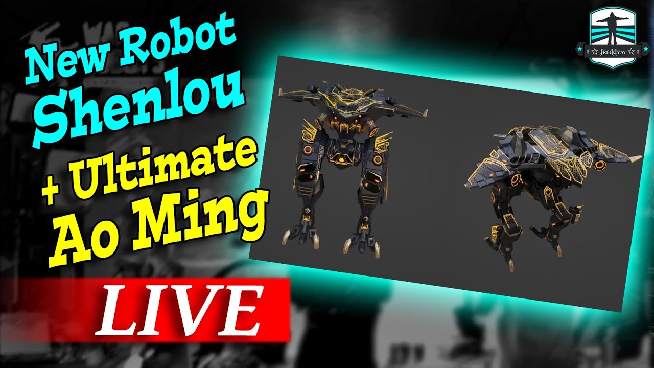 War Robots NEW Robot Shenlou + Ultimate Ao Ming + Earn Giveaway Points ...