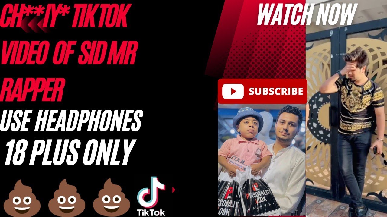 CH**iy* tik tok video of sid mr rapper 💩 - YouTube