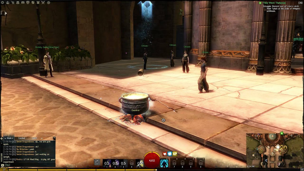 Guild Wars 2 - GW2 Halloween Witch's Costume and Cauldron - YouTube