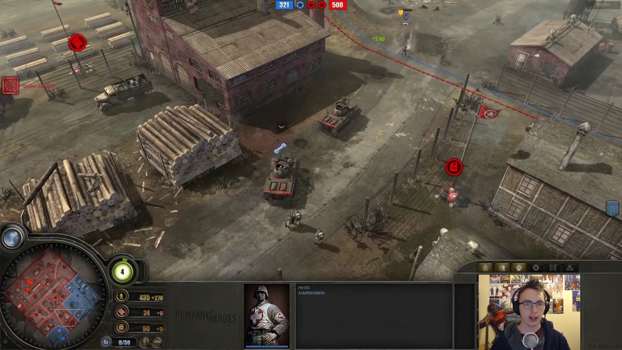 Newly updated COH3 UI (from IGN's latest North Africa Campaign video ...