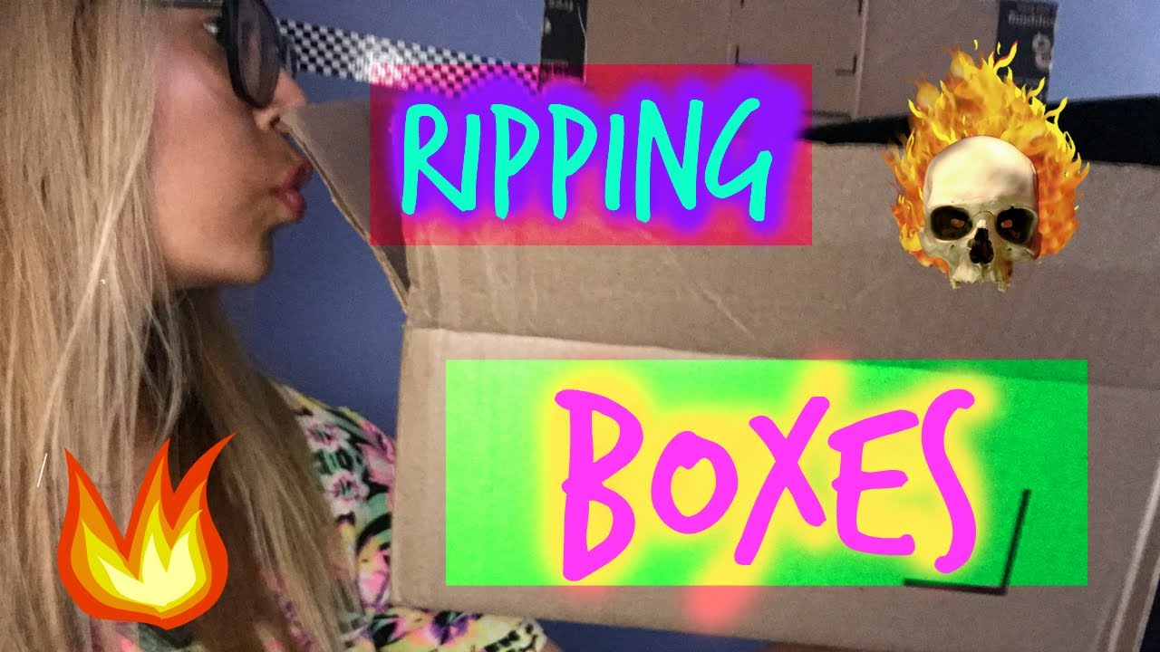RIPPING BOXES - YouTube