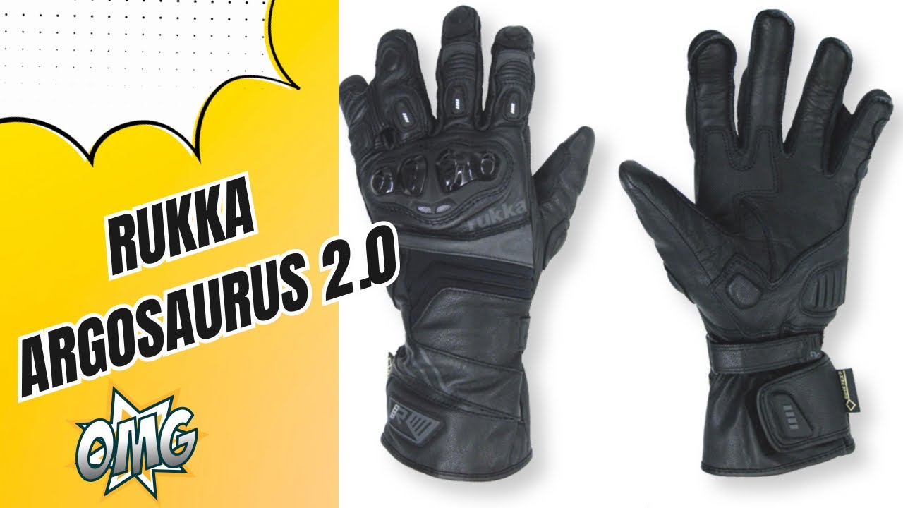Guantes Rukka Argosaurus 2.0 - YouTube