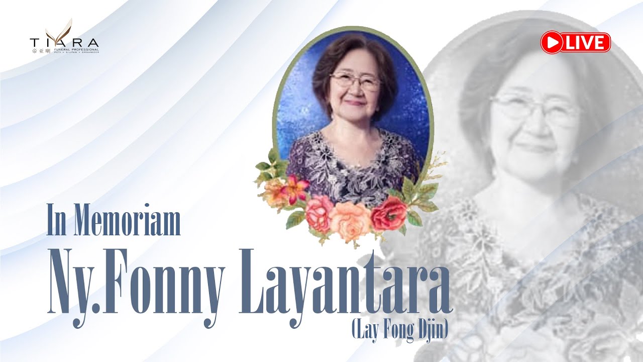 LIVE : Malam Penghiburan Keluarga Ny Fonny Layantara - YouTube