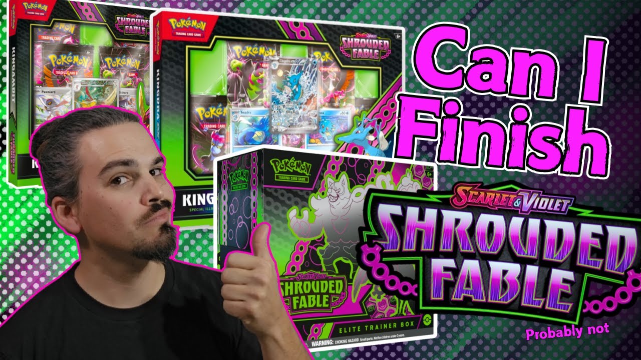 Can I finish my SHROUDED FABLE master set ion 2025? (Probably not) Come ...