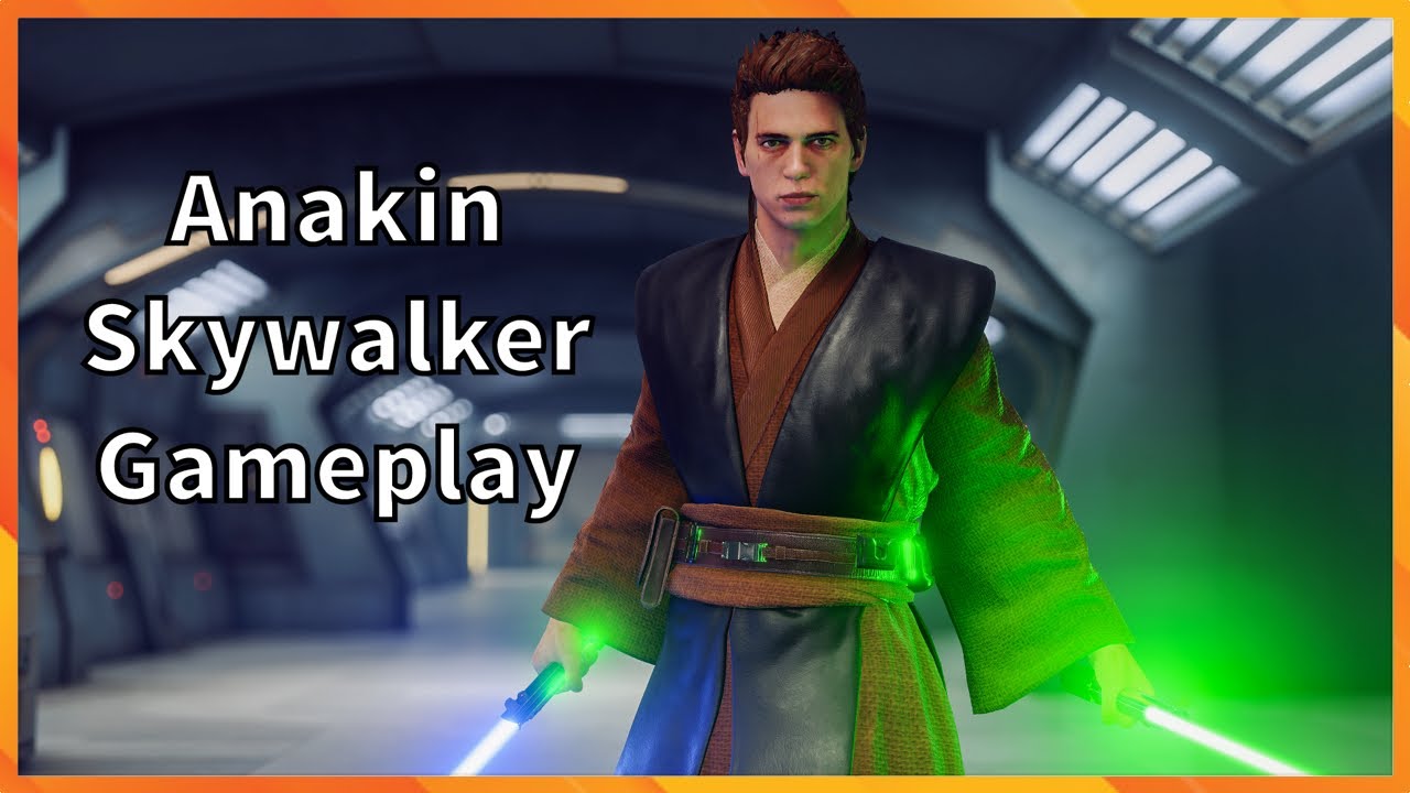 Anakin Skywalker Gameplay Star Wars Battlefront 2 - YouTube