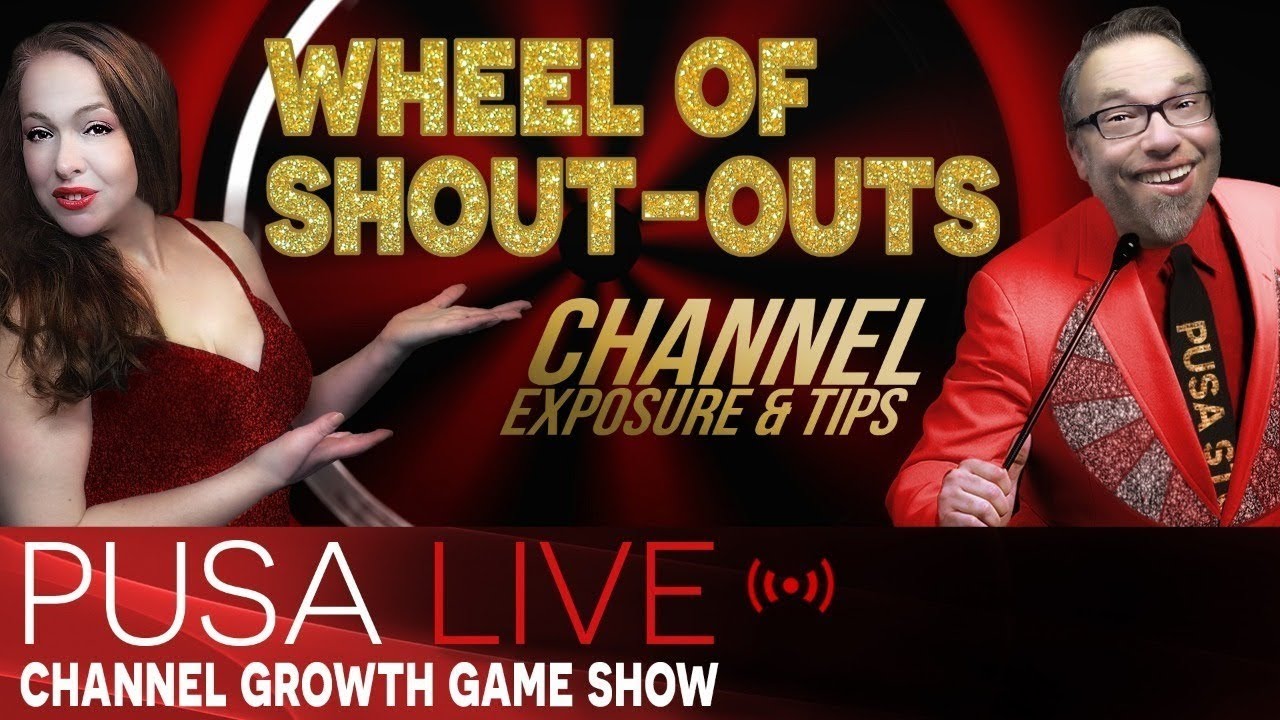 FREE YouTube Shoutouts Live and Channel Reviews! 📢 Wheel of Shoutouts ...