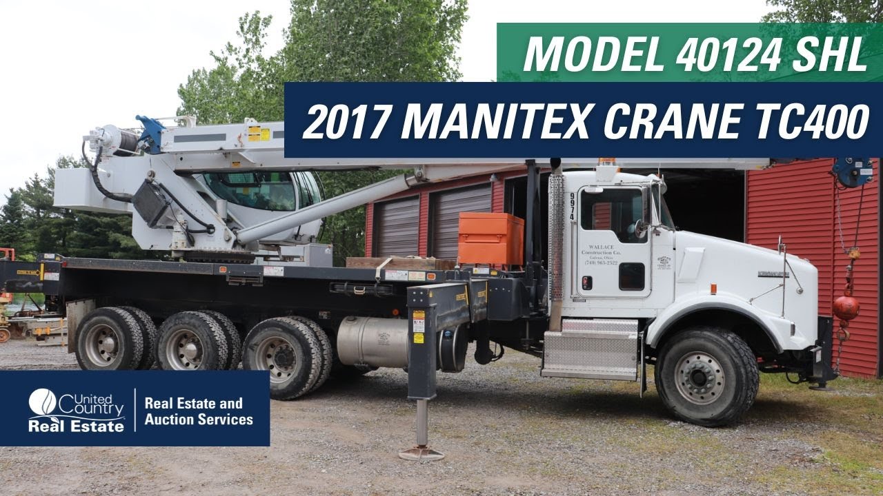 2017 Manitex Crane TC400 series - YouTube