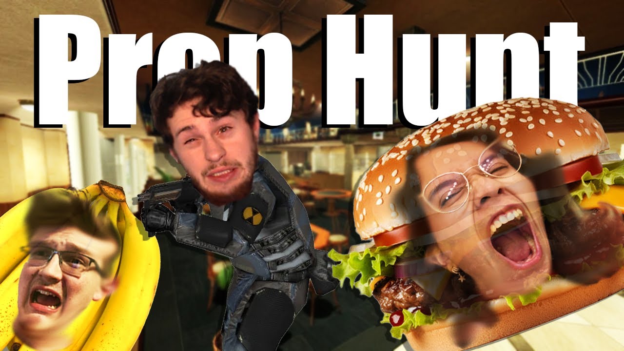 YOU CAN BE A BURGER! | Prop Hunt - Part 2 - YouTube