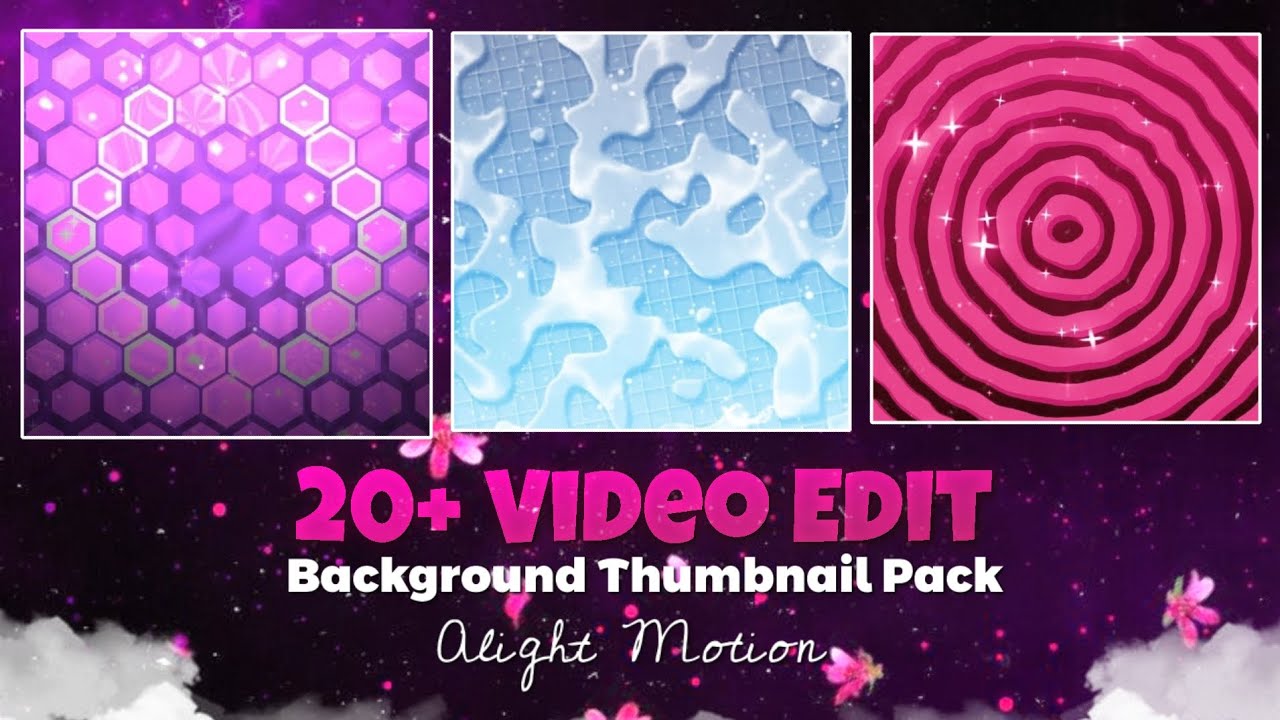 20 Video Edit Thumbnail Pack | Alight motion | 20+ Thumbnail | # ...