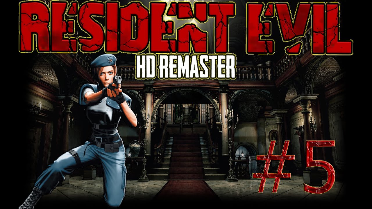 Resident Evil 1 HD Remaster [#5] JILL | BOSS: SERPIENTE Y REVÓLVER ...