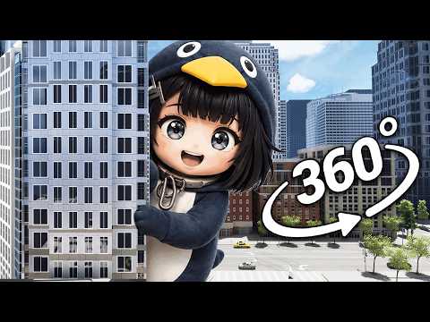 VR 360° GuguGaga Penguin Movie Compilation! VR 4K